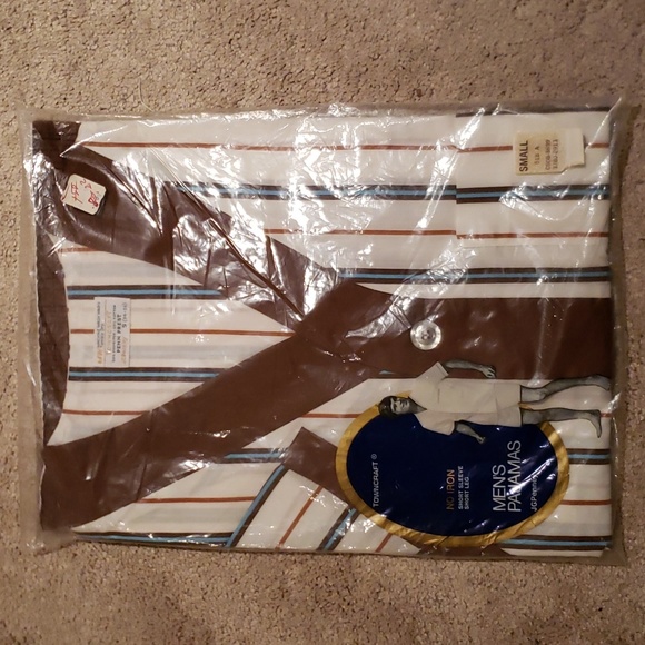 Vintage | Other | Nwt New Vintage Towncraft Sleepwear Set S Pajamas Pjs ...